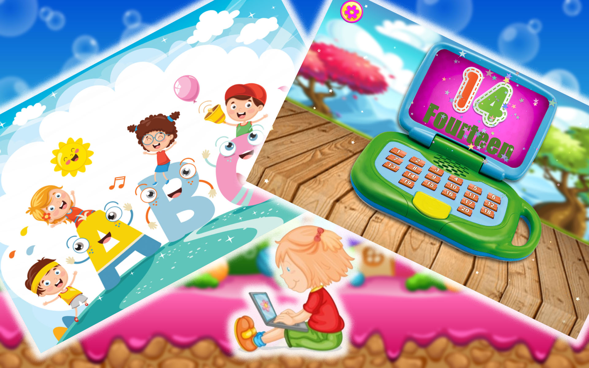 Kids Computer Number Alphabet learning game-Amazonアプリストアのアプリ