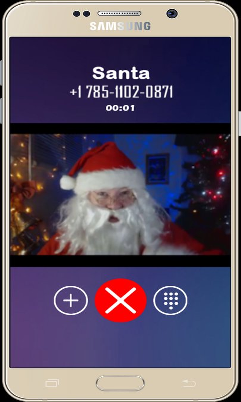 Live video call santa christmas - Application sur Amazon Appstore