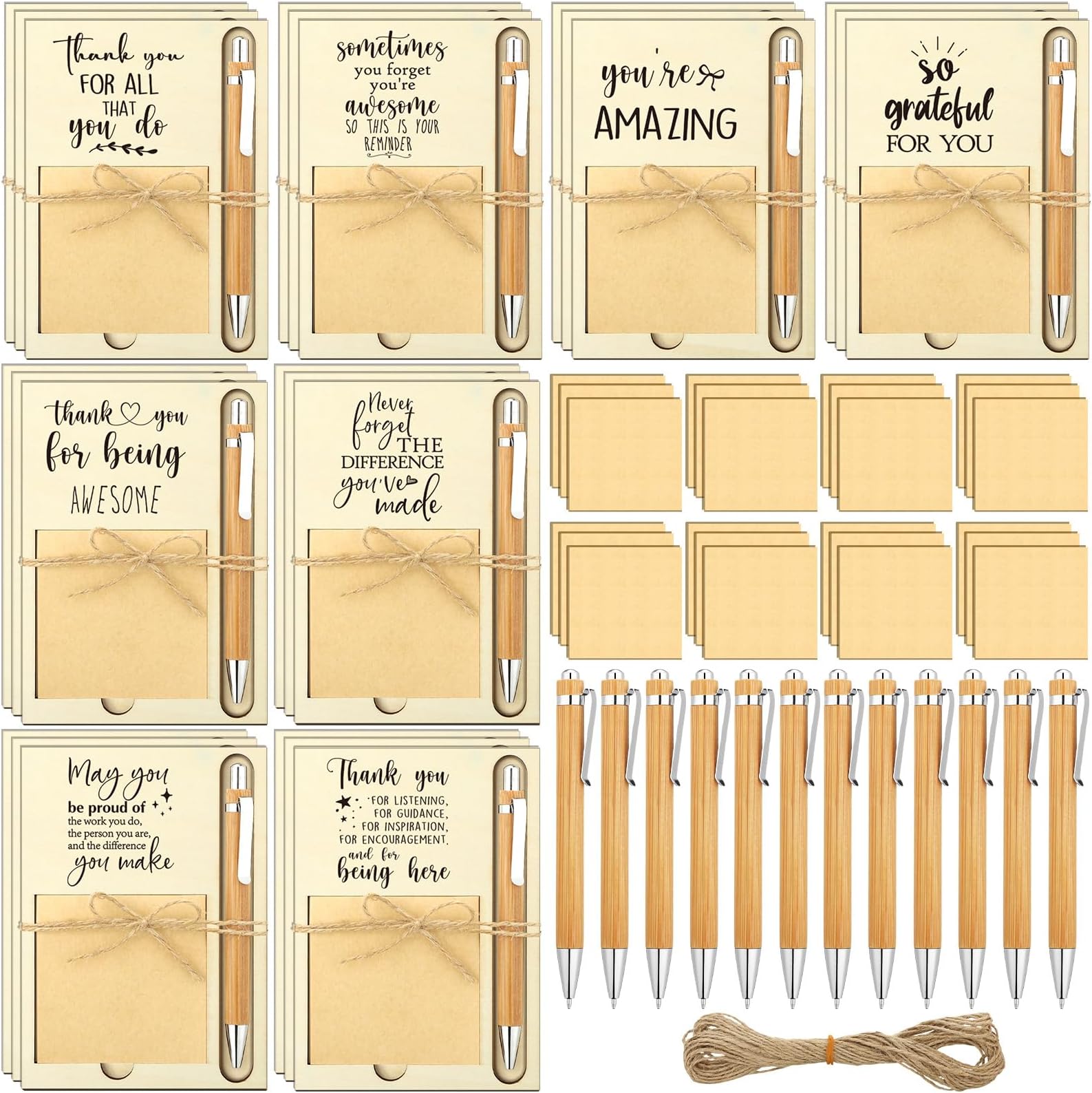 Amazon.com : Chiisong 72 Pcs Employee Appreciation Gifts Thank You ...