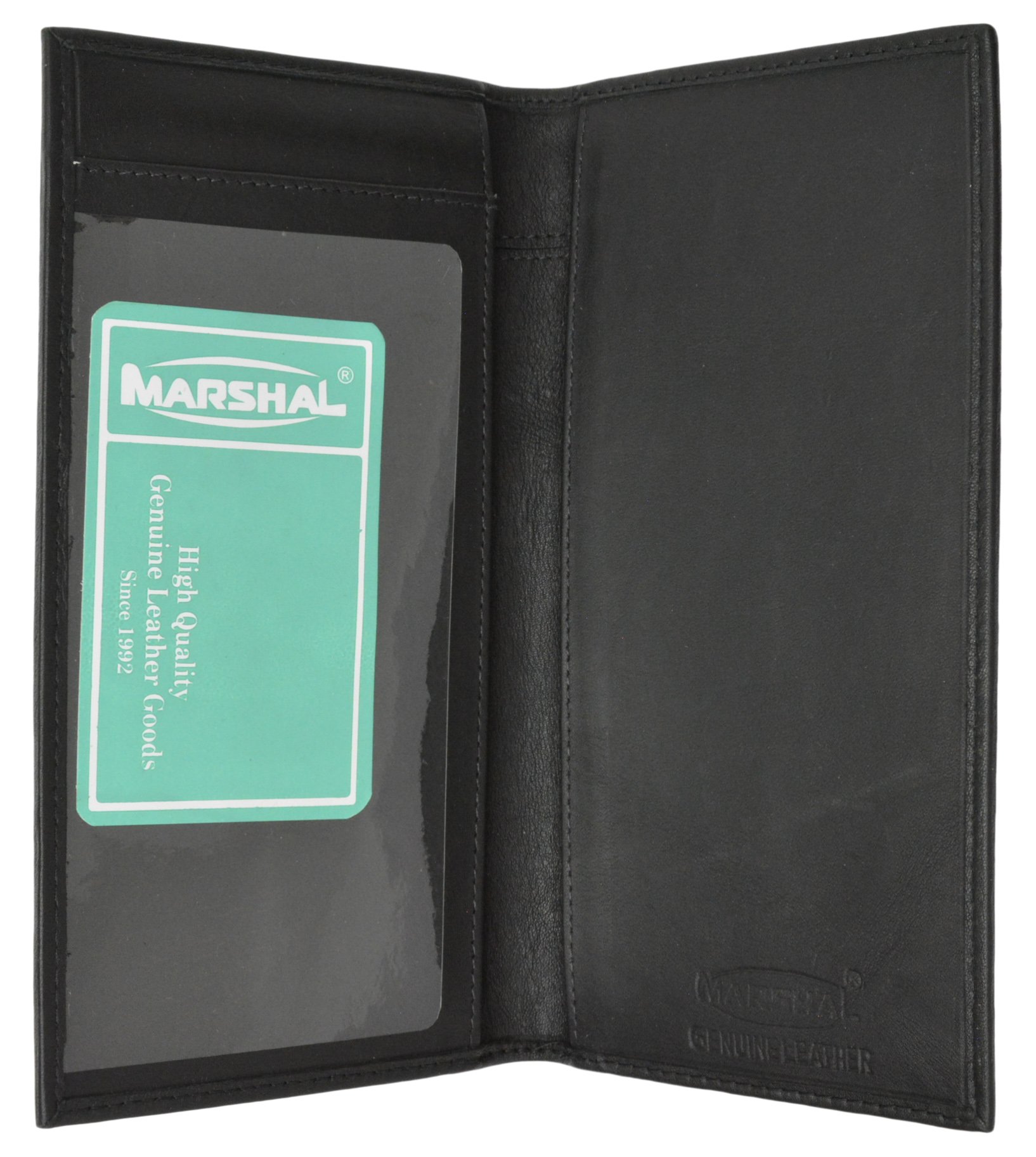 Amazon.com: Hand Crafted Genuine Soft Leather Checkbook Cover simple ...