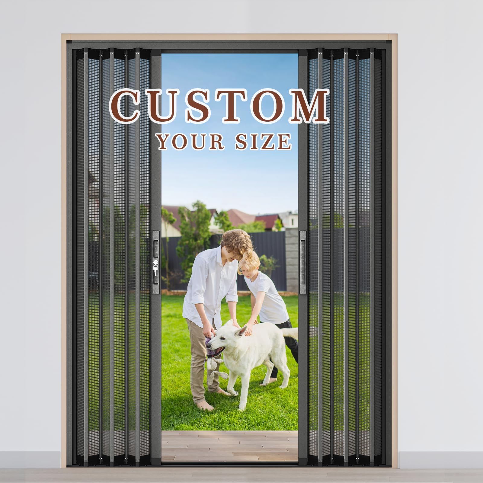 Snapklik.com : Yotache Retractable Screen Door For Sliding Doors ...
