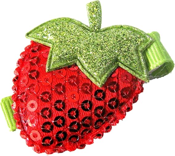 Amazon.com: Red Strawberry Hair Clip : Beauty & Personal Care