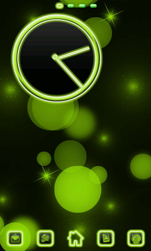 Neon Green Style Clock:Amazon.com:Appstore for Android