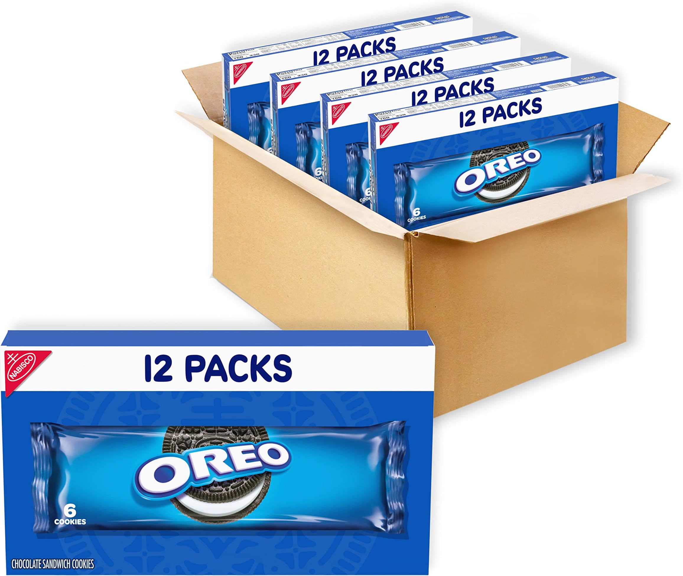 Amazon.com: OREO Loaded Chocolate Sandwich Cookies, 13.37 oz : Grocery ...