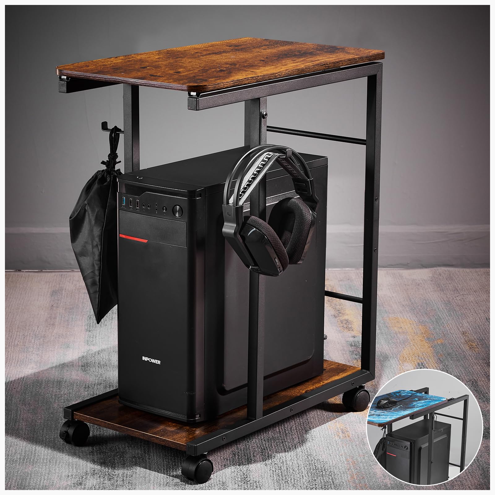 Amazon.com: LiebeRen Computer Tower Stand,PC Tower Stand,Computer Tower ...