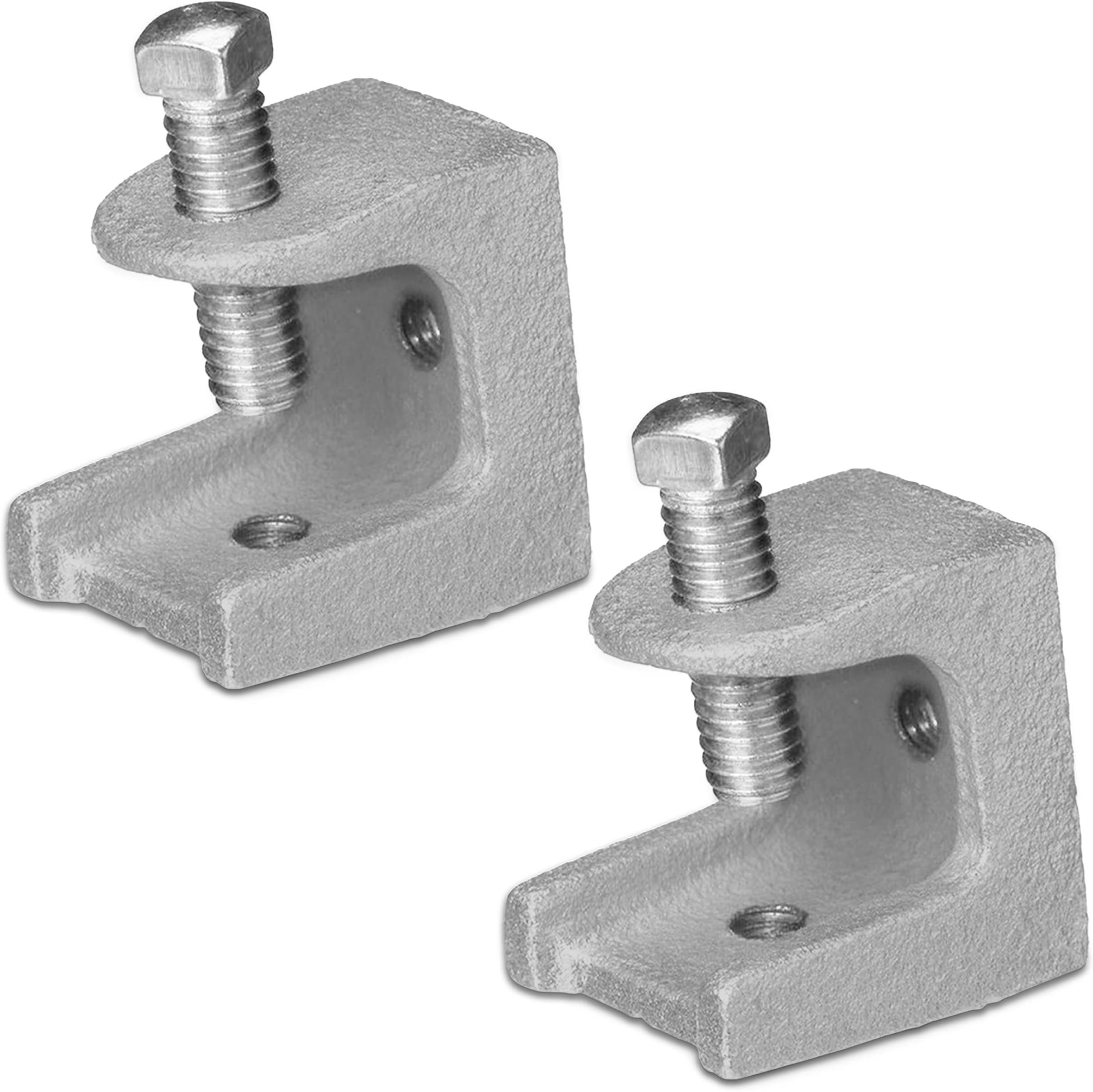 MUKCHAP 20PCS 1 Inches G Clamp, Black Metal G Clamps, 25mm Jaw Opening ...