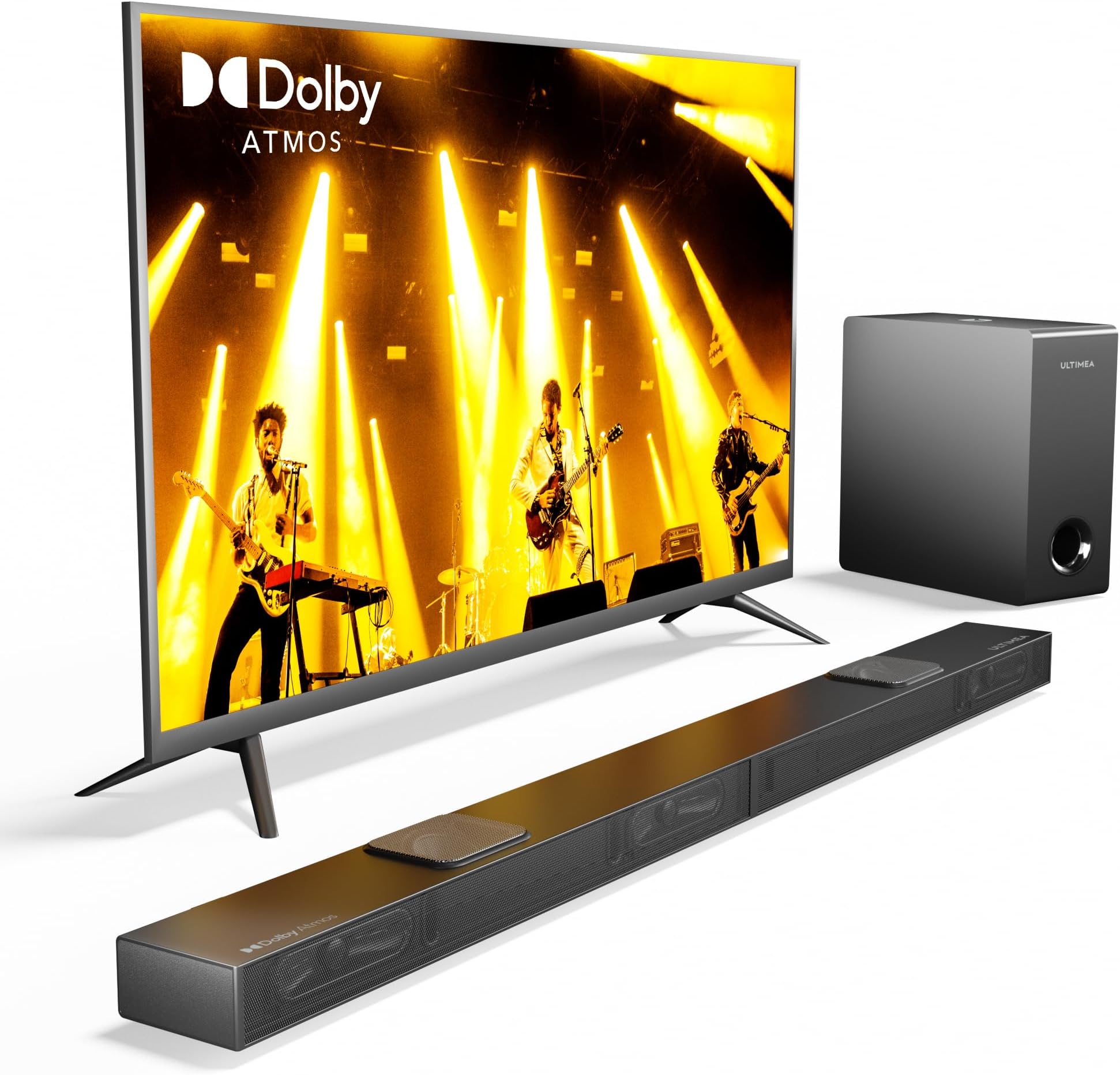 Amazon.com: ULTIMEA 3.1.2Ch Sound Bar with Dolby Atmos, 2 Upward-Firing ...