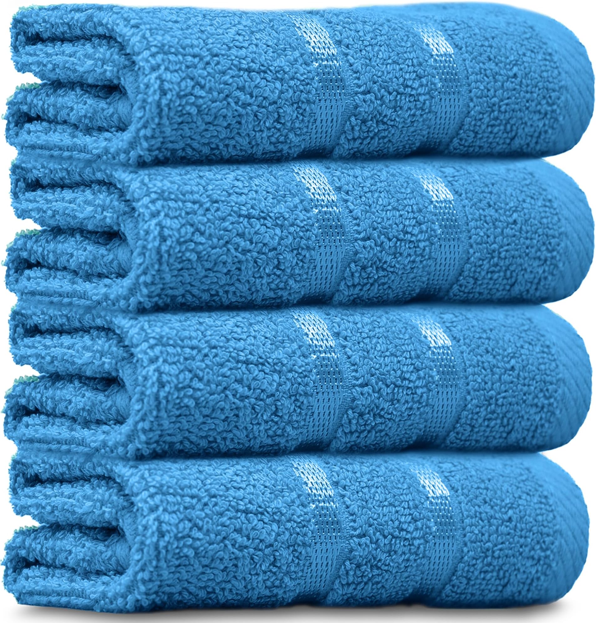 Westlane Linens 100% Egyptian Cotton Flannel Face Cloth & Washcloths ...