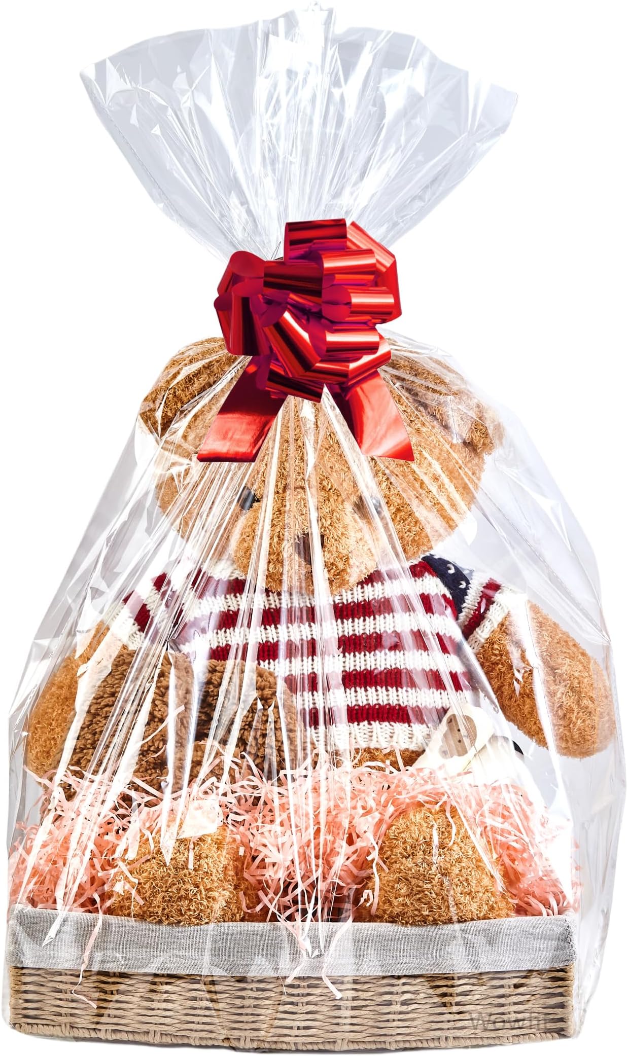 Amazon.com: Wowfit Cello Clear Bags, 10 CT 30x40 inches - Durable ...