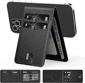Amazon.com: YINHEXI for Magsafe Wallet & Phone Stand, Adjustable Magnetic Wallet with RFID ...
