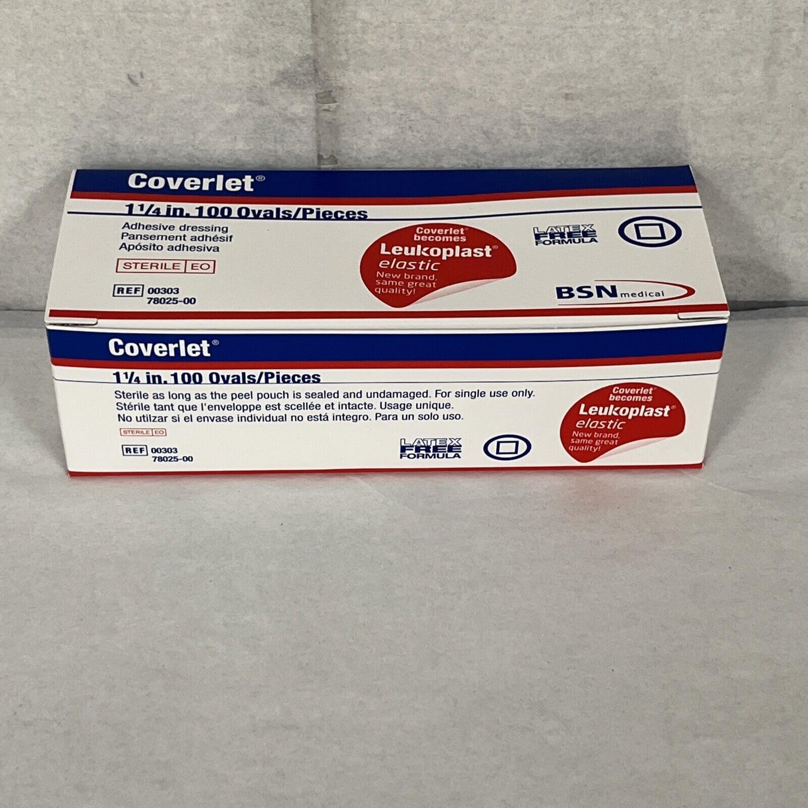 Amazon.com: Coverlet OVAL Spots Adhesive Dressing, 1 1/4" Oval, 100/Box ...