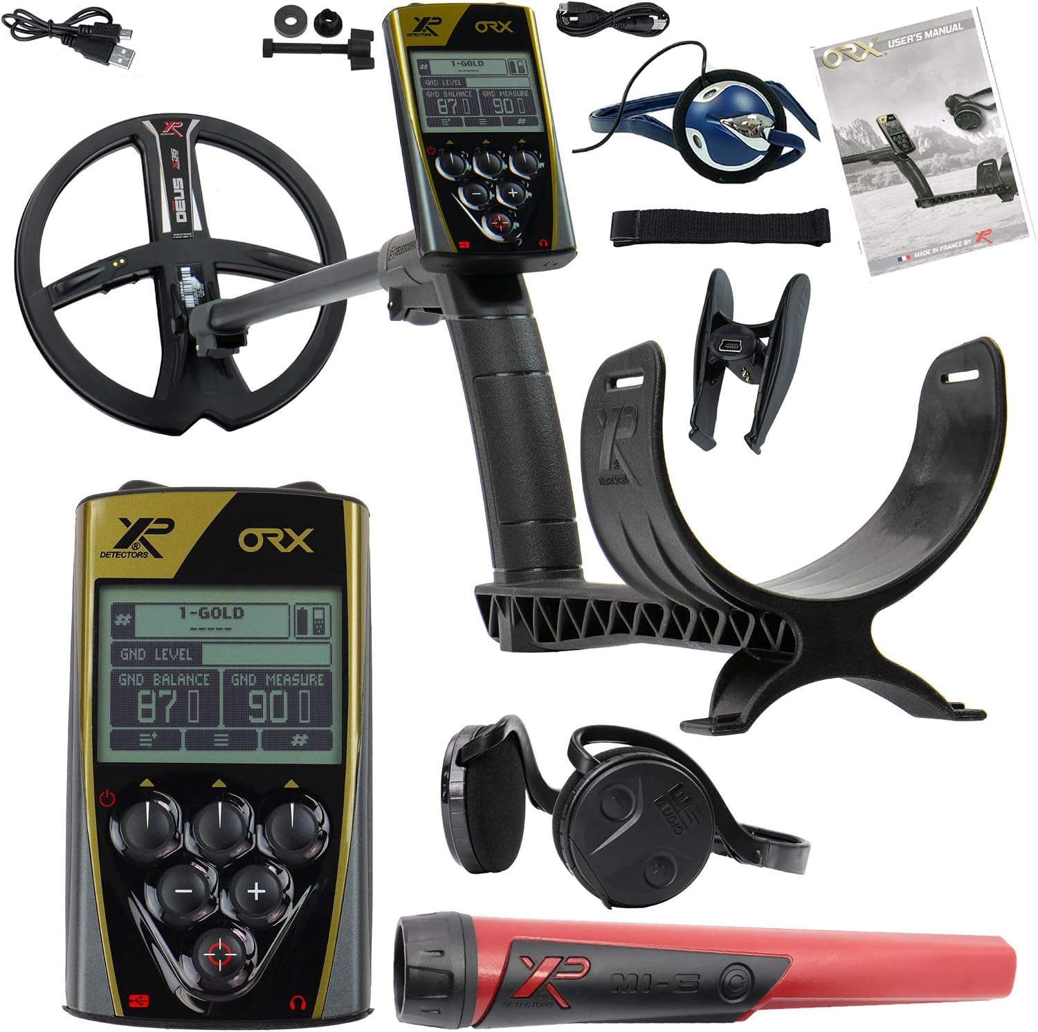 Amazon.com : XP Metal Detectors XP ORX Metal Detector Wireless Metal ...