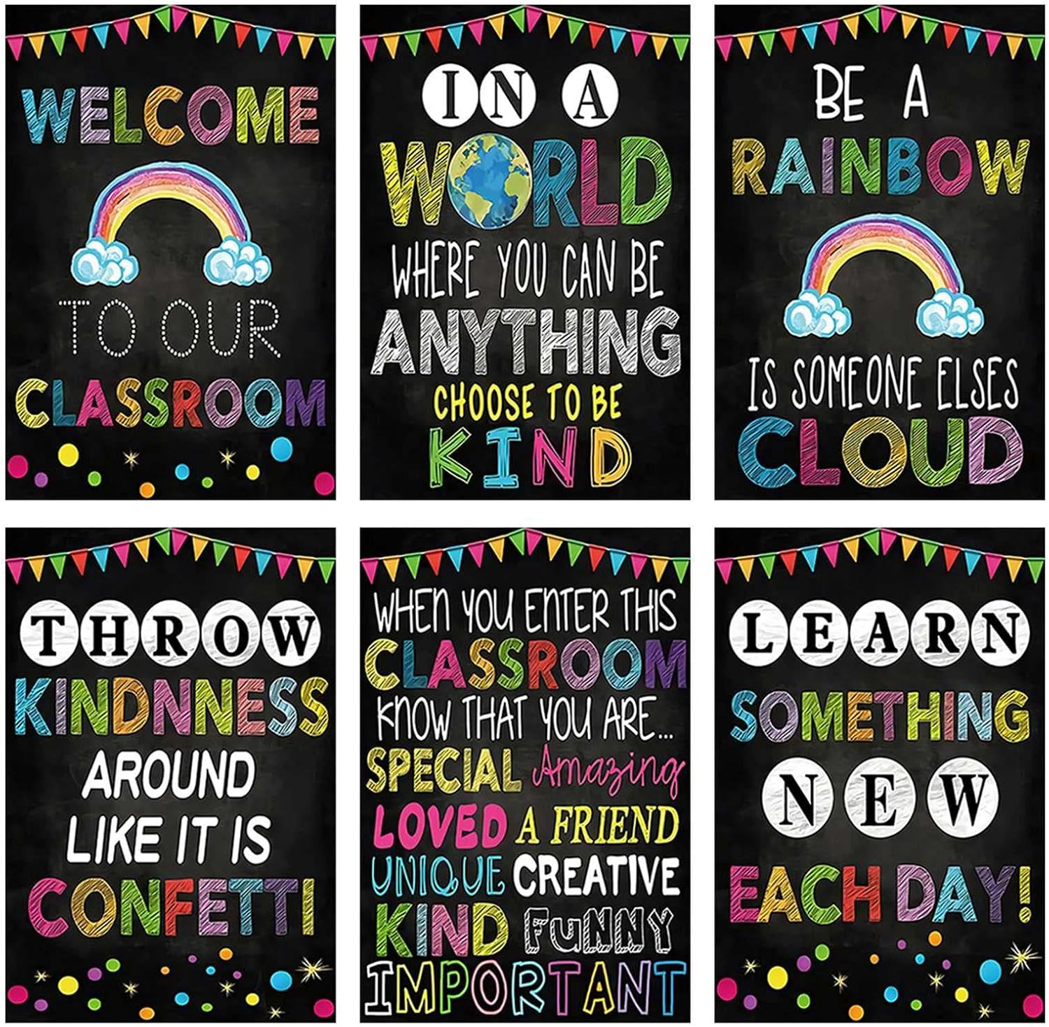 Amazon.com : Motivational Posters Motivational Classroom Posters Poster ...