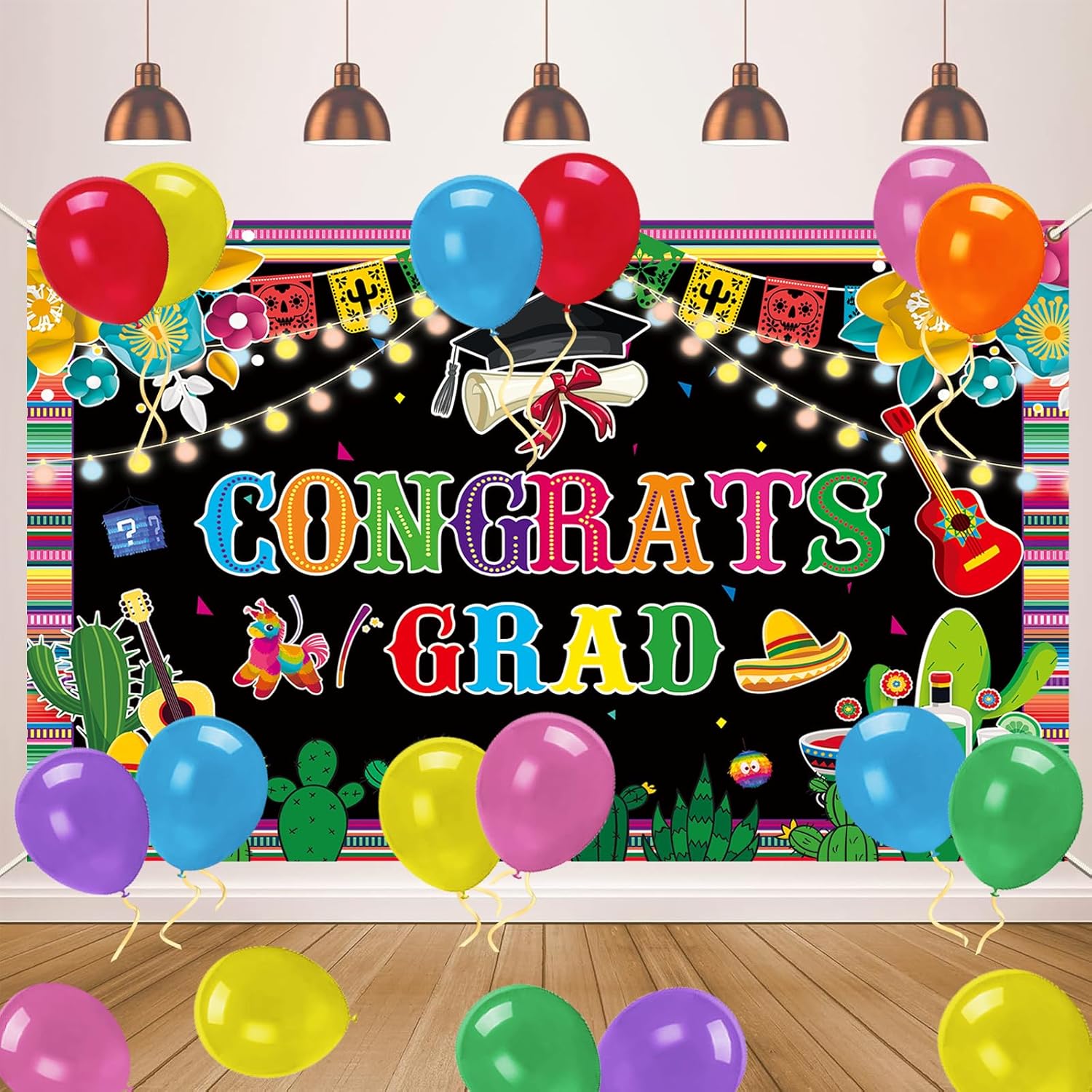 Amazon.com: Mexican Fiesta Graduation Decorations,Mexico Fiesta ...