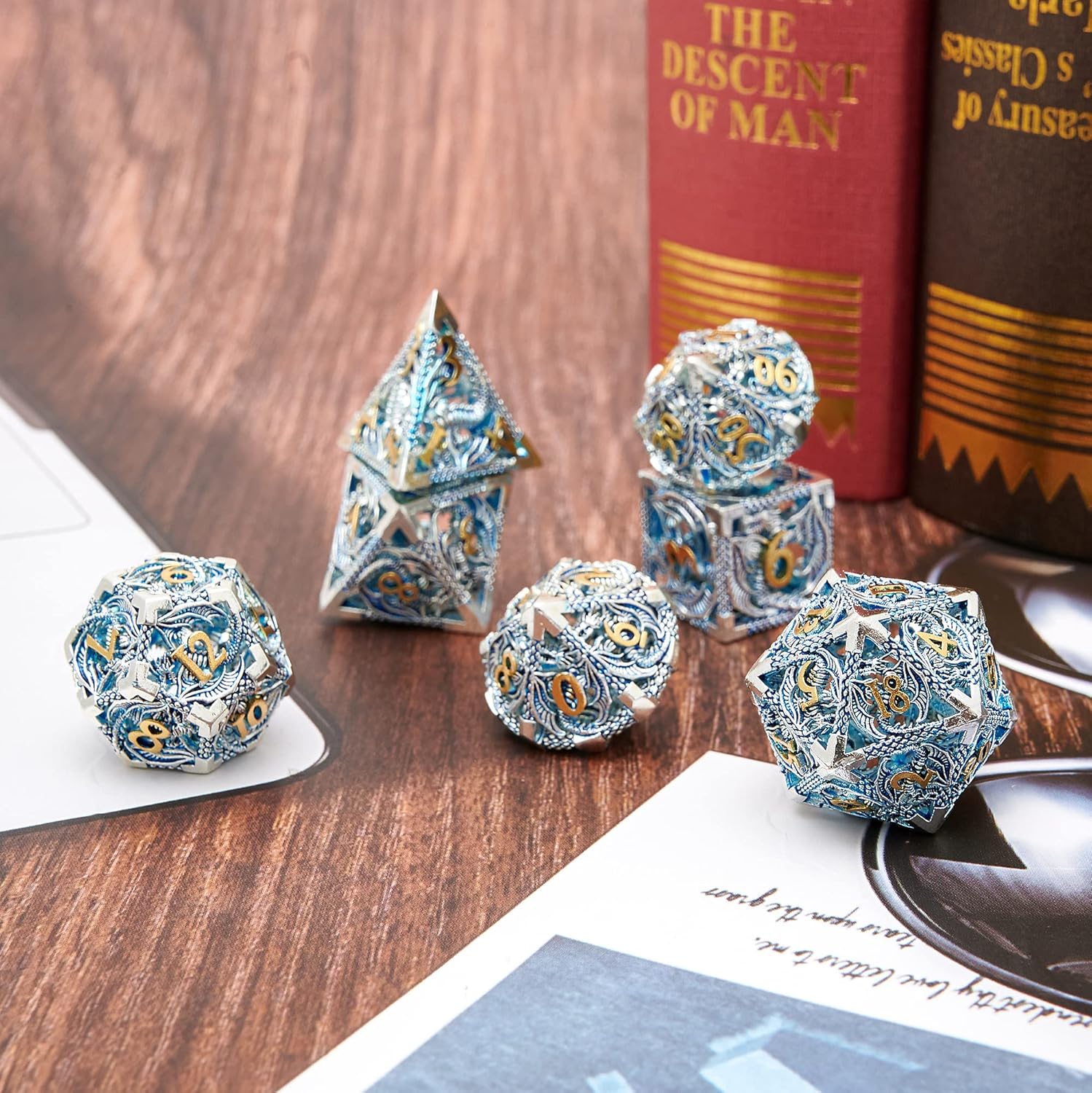 Juego de dados DND – Yaxa Colombia