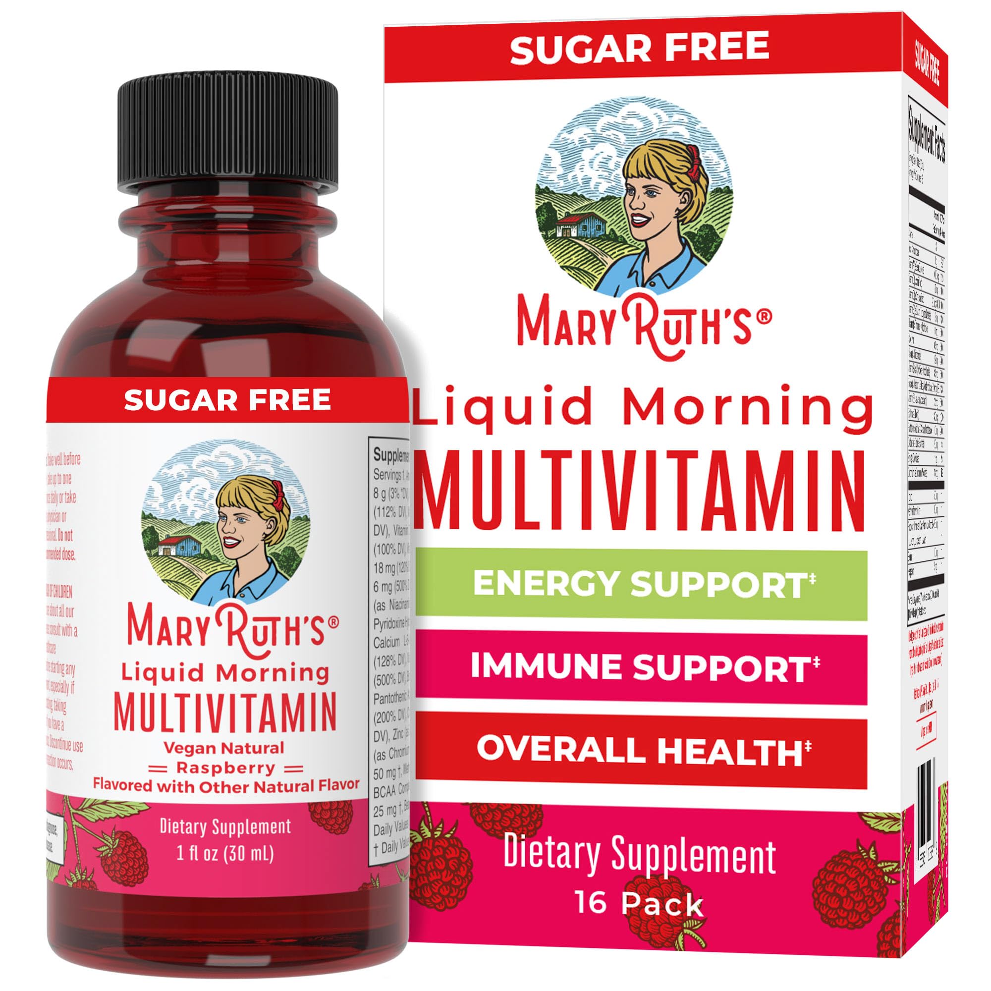 Amazon.com: MaryRuth Organics Multivitamin for Women Men & Kids No ...