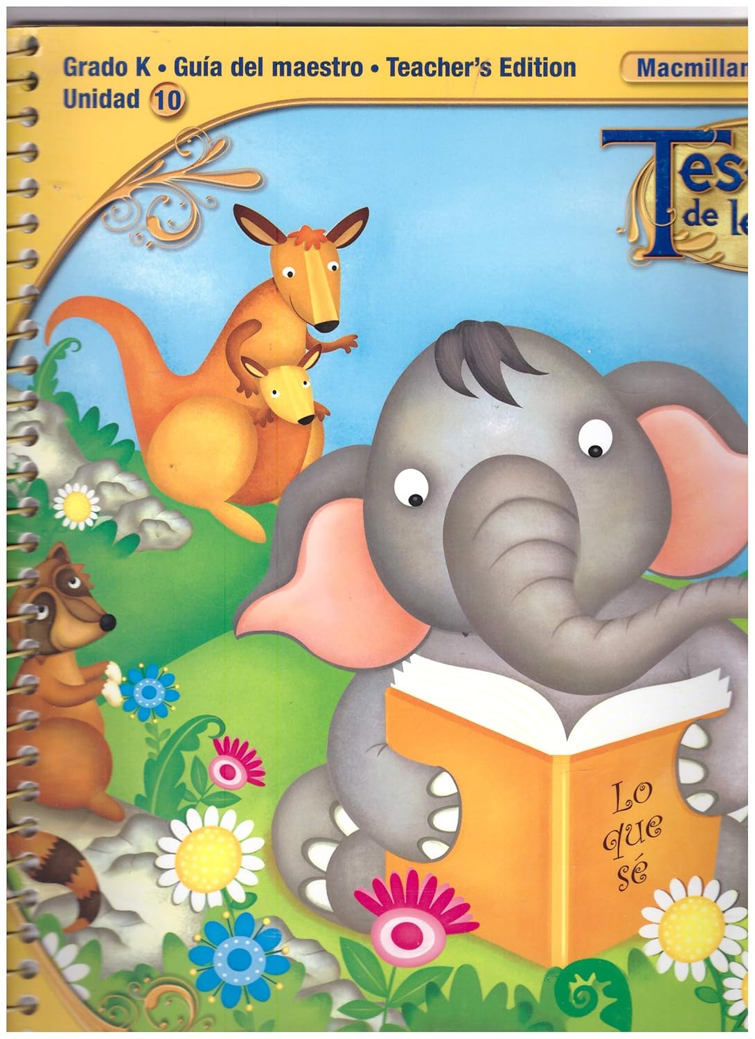 Tesoros de lectura, A Spanish Reading/Language Arts Program, Grade K ...