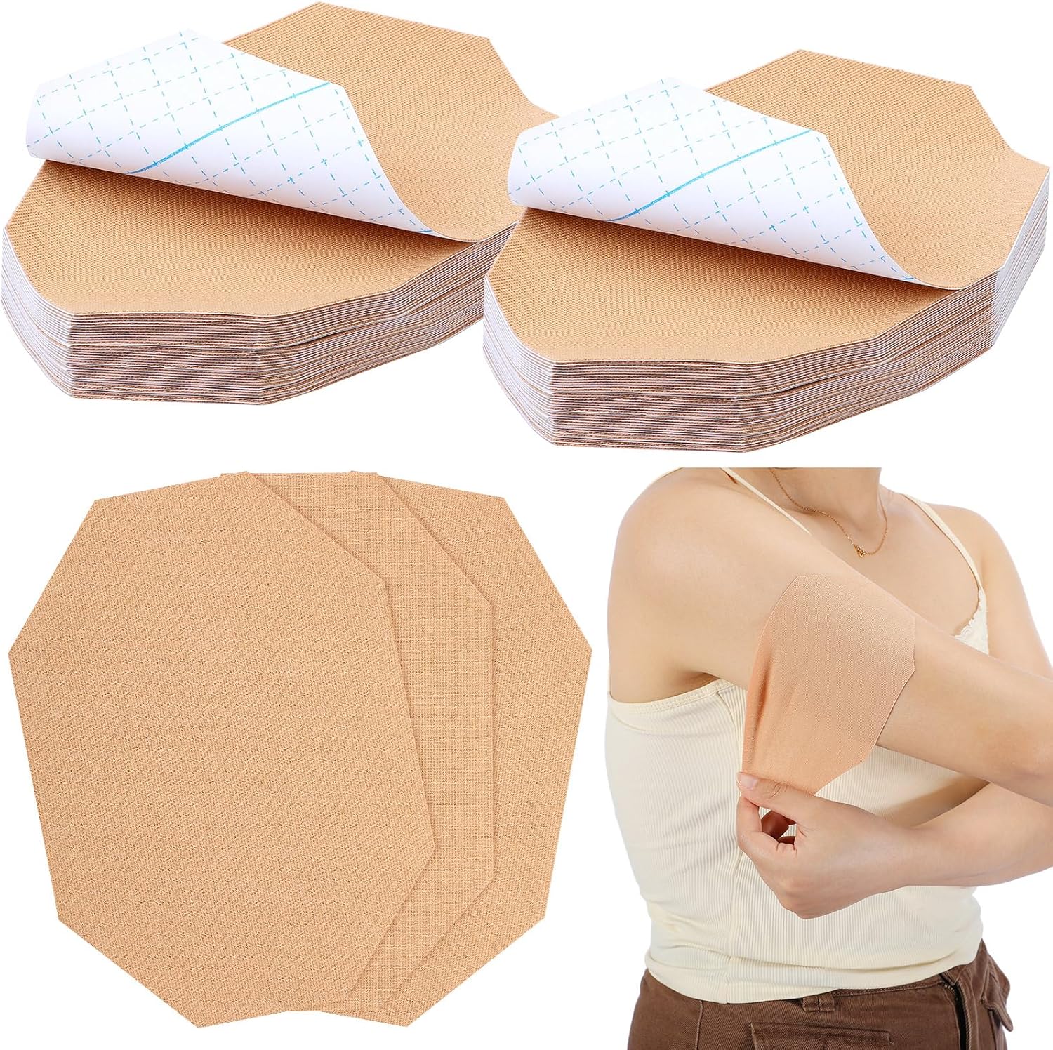 Amazon.com: Geiserailie 50 Pcs Arm Lift Tape Waterproof Arm Lifting ...