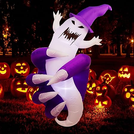 Amazon.com: Gemmy 8' Airblown Gargoyle Halloween Inflatable : Patio ...