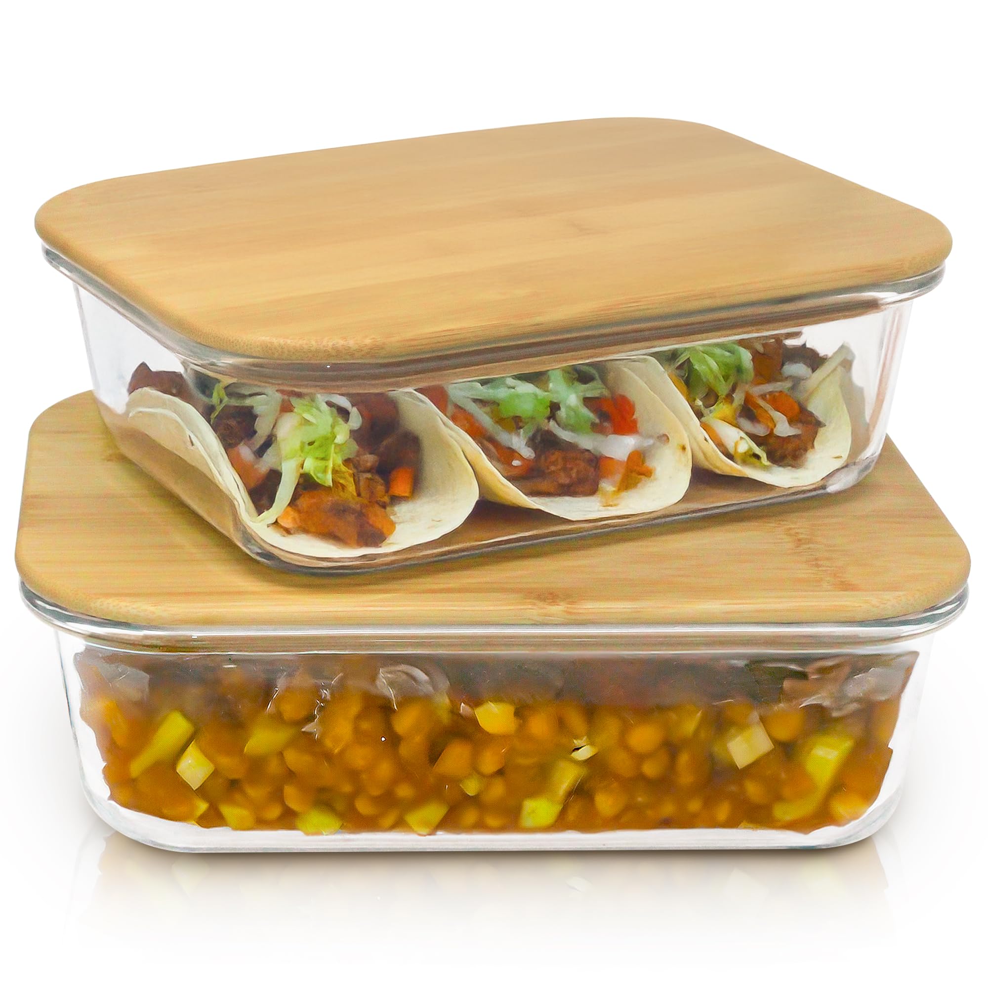 2l Airtight Glass Food Container Sunny Glassware Glass Food Storage