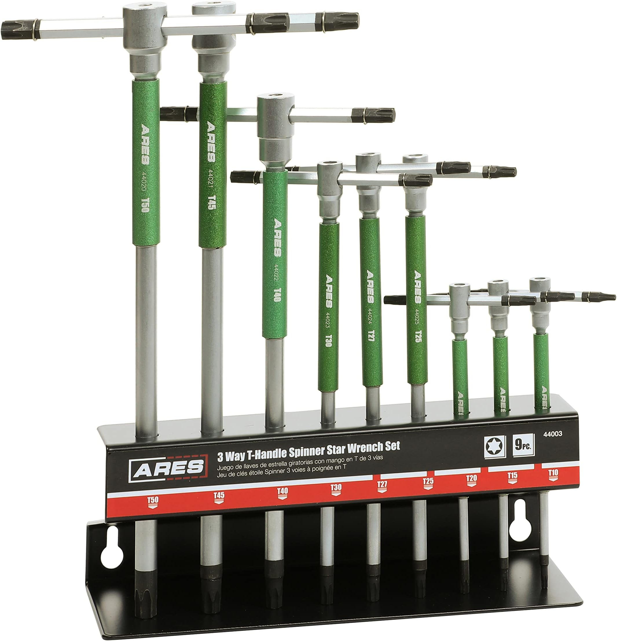 Pit Posse 8pc Metric T-Handle Hex Allen Key Wrench Tool Set - 3-Way ...