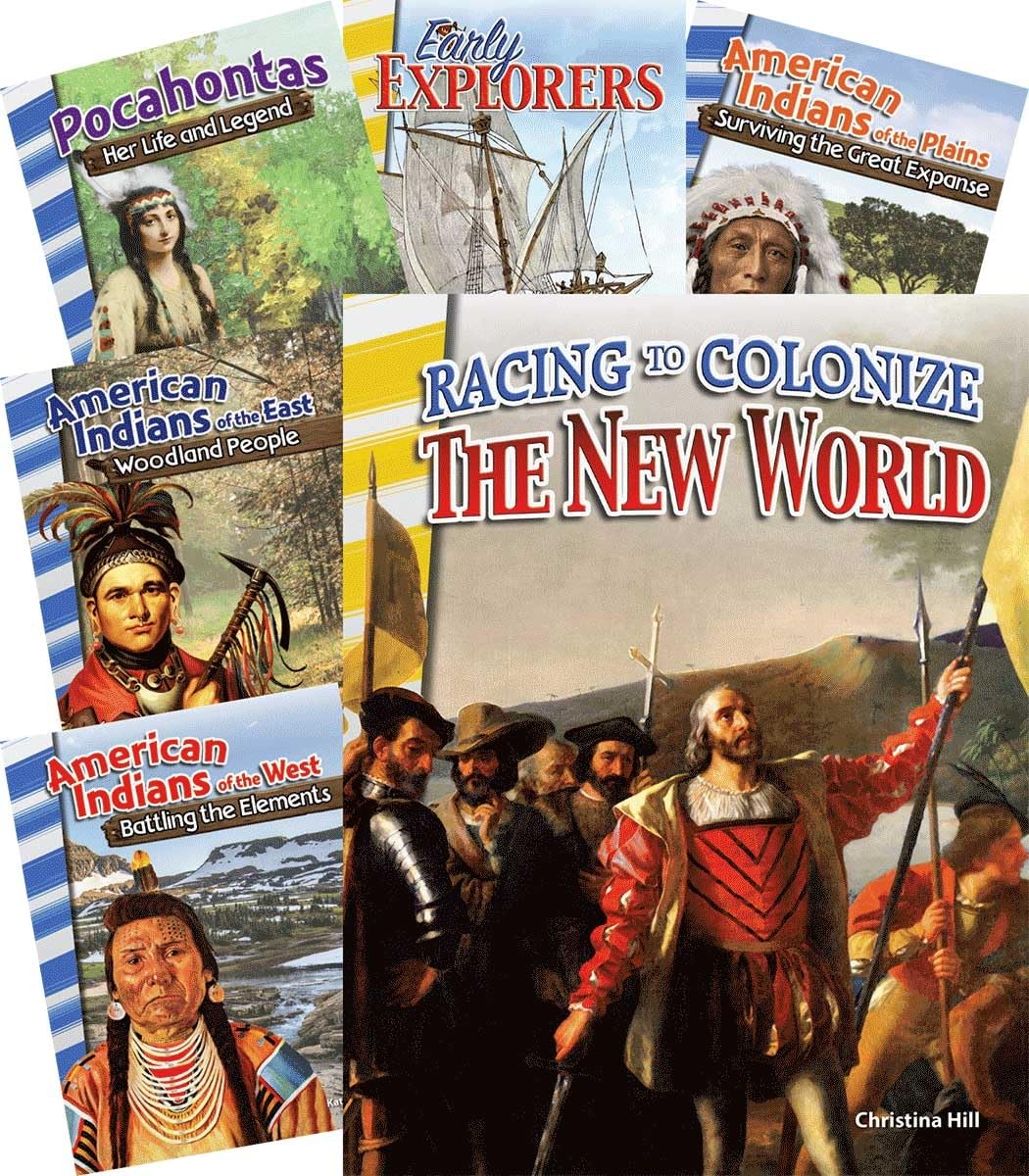 The New World 6-Book Set: Teacher Created Materials: 9781493839476 ...