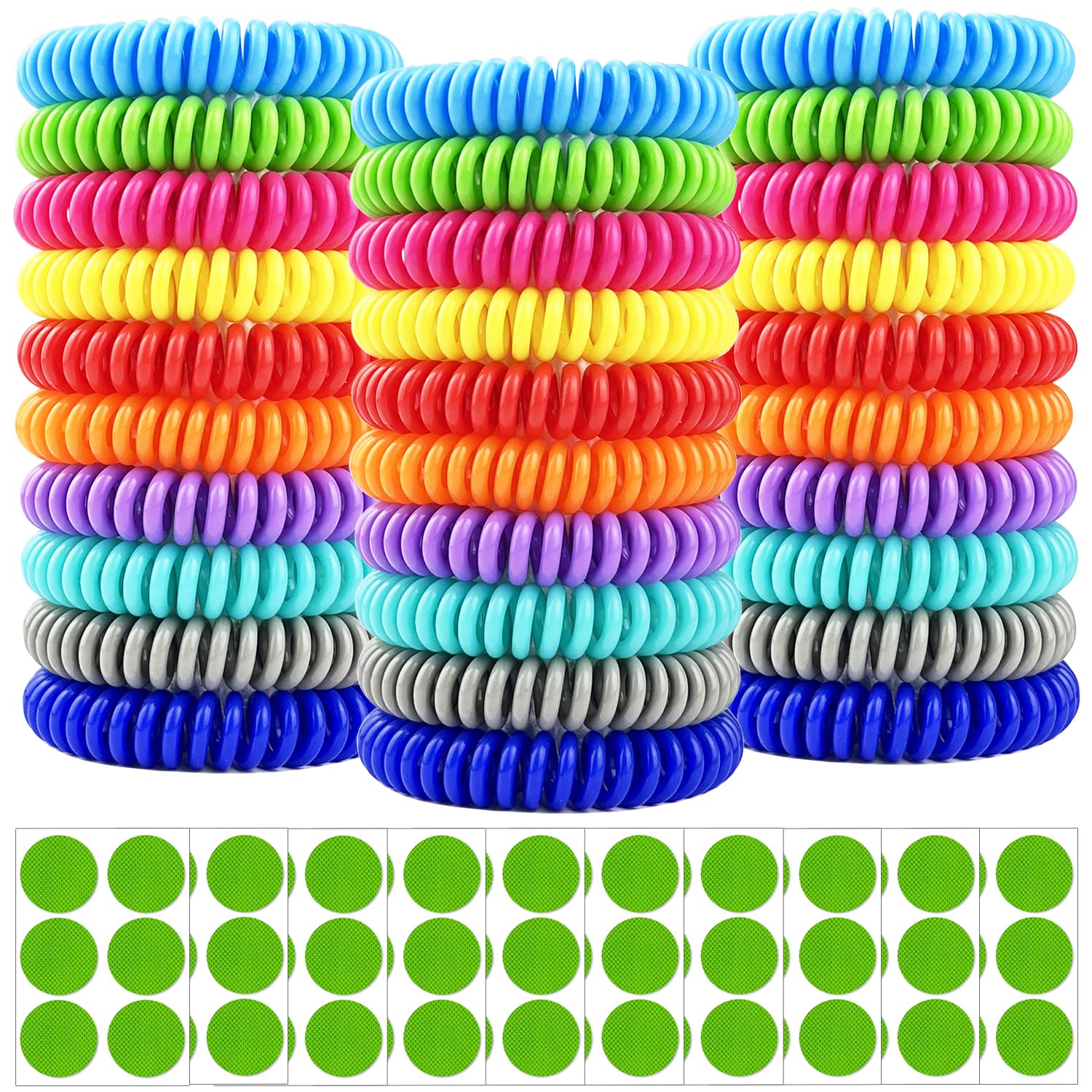 Amazon.com: Mosquito Repellent Bracelets 30 Pack, Individually Wrapped ...