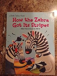 Amazon.com: How the Zebra Got Its Stripes (Little Golden Book ...