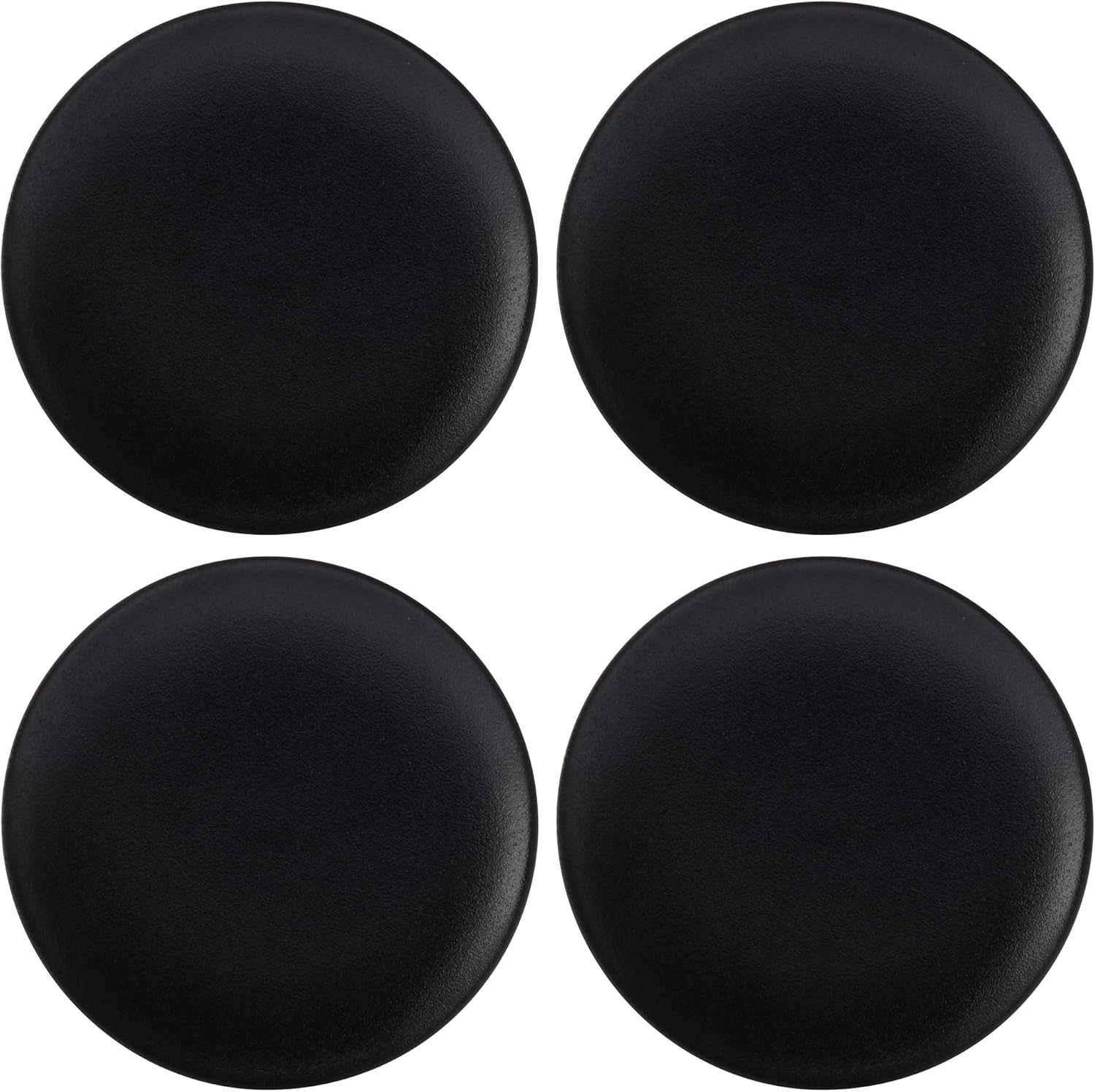 Maxwell & Williams Caviar Side Plates, Coupe Rim, Porcelain, Black, 15 ...