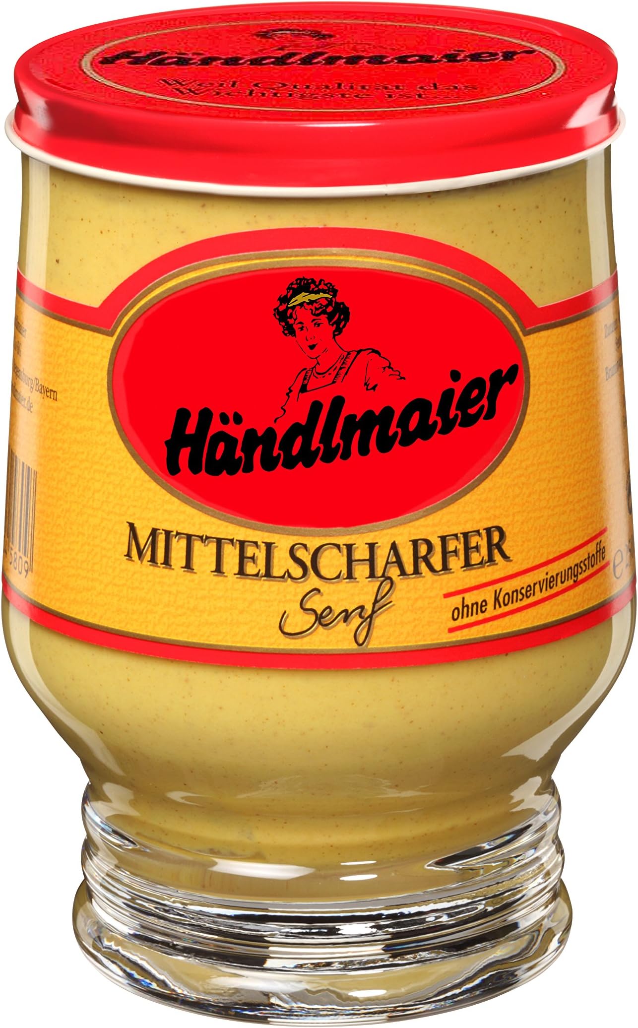 Amazon.com: Thomy Delikatess Senf (Medium Mustard in Jar) -Pack of 4 X ...