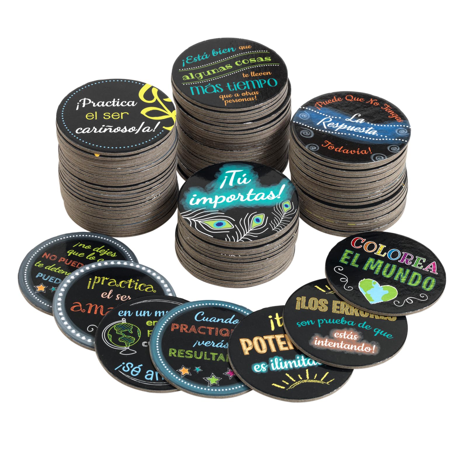 Snapklik.com : Spanish Positive Affirmation Chips