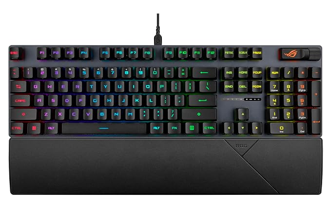 Amazon.in: Buy ASUS ROG Strix Scope II Gaming Keyboard, pre-lubed ROG ...