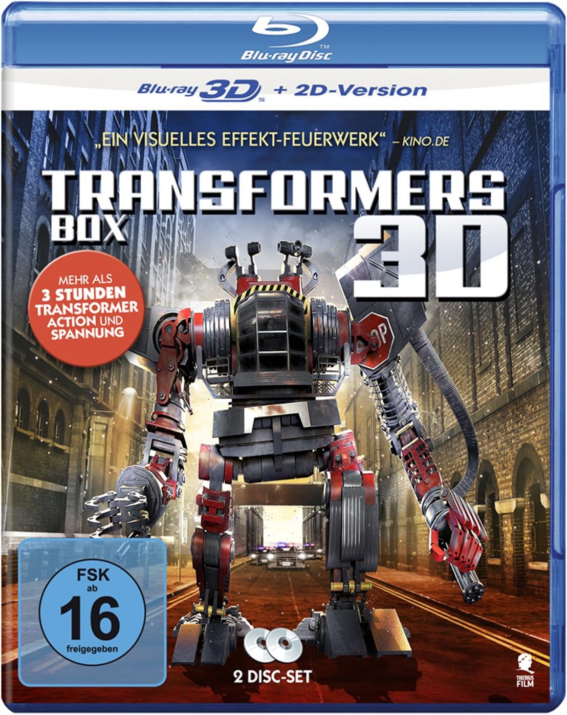 Transformers Box mit 2 Discs [3D Blu-ray + 2D Version] (Transformer ...