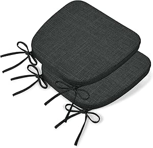 Amazon.co.jp: TanYoo 座布団 クッション 椅子用クッション ぷりぷり弾力性高反発 チェアパッド ダイニングチェアクッション 馬蹄型座布団 フロアクッション 無地 お尻が痛く ...