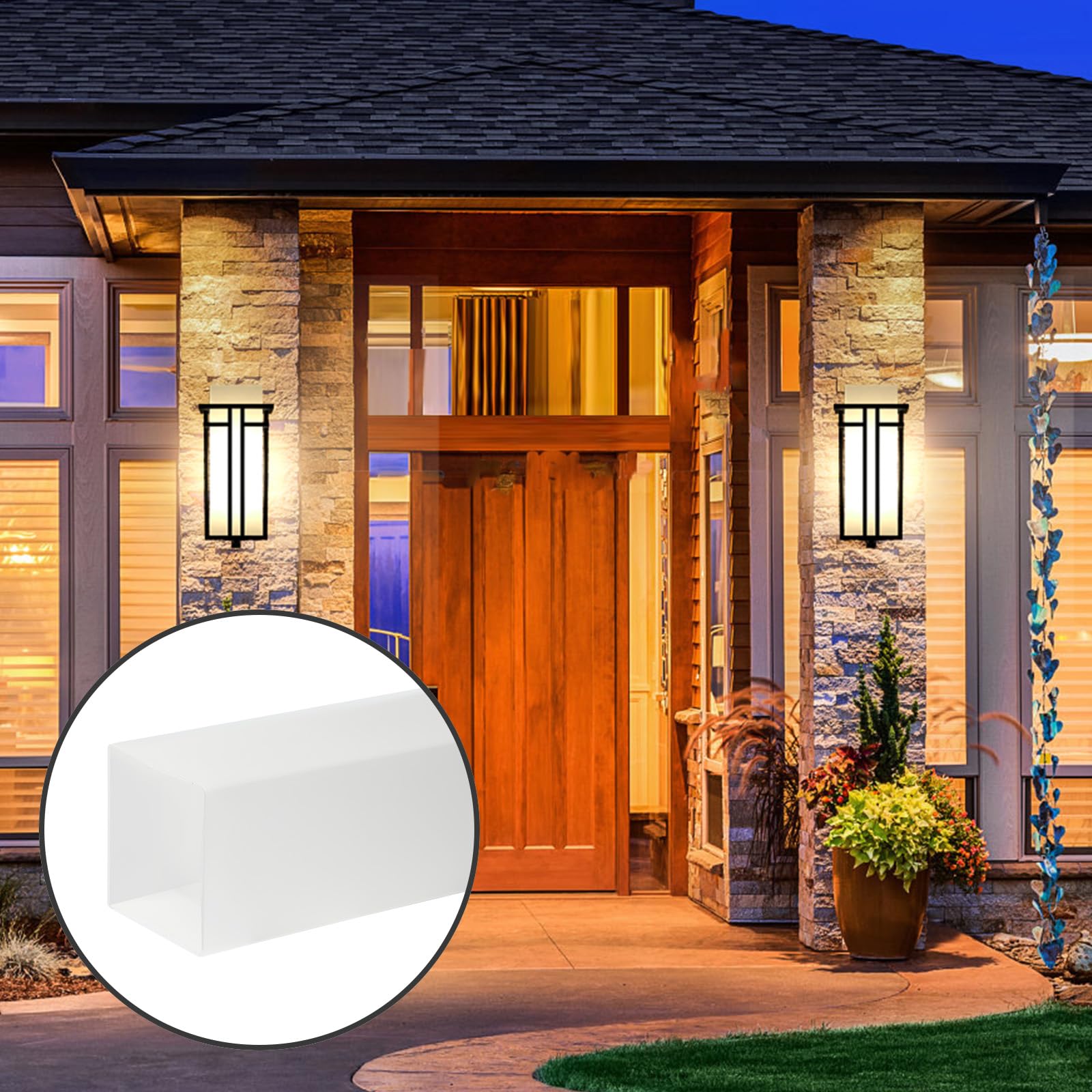 Outdoor Light Fixture Replacement Glass