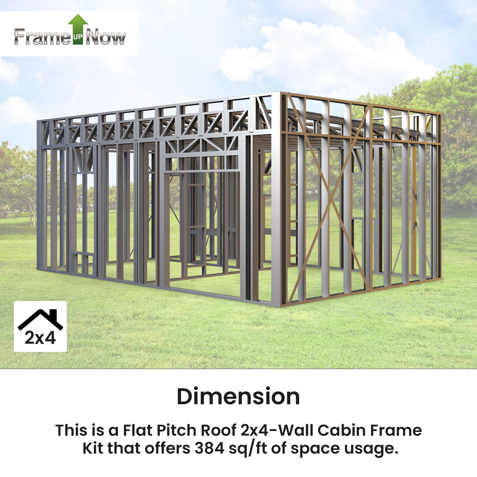 Pitch Of An A Frame House Galvanised Steel Structure A Frame House