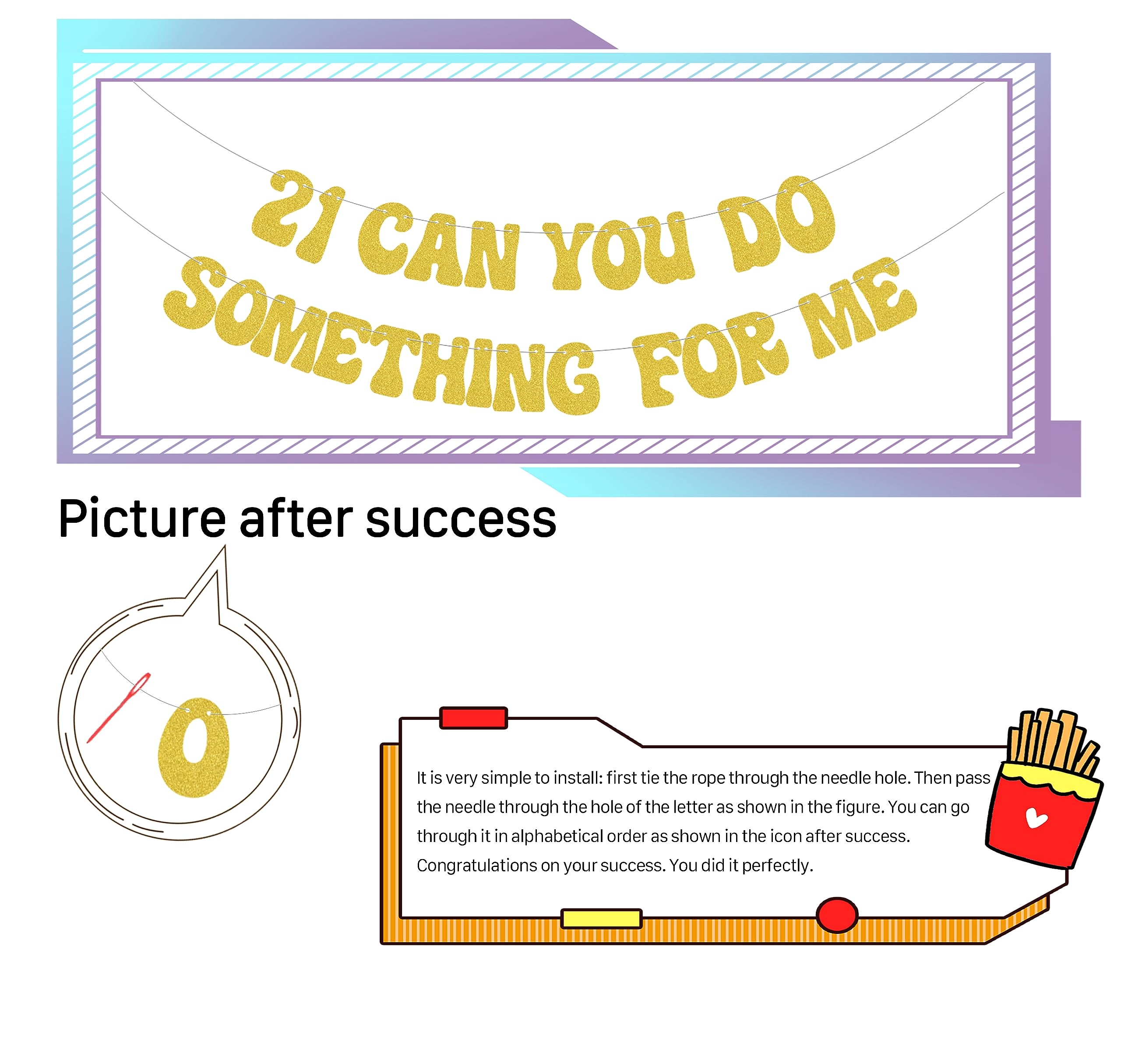 Snapklik.com : 21 Can You Do Something For Me Banner, 21st Birthday ...
