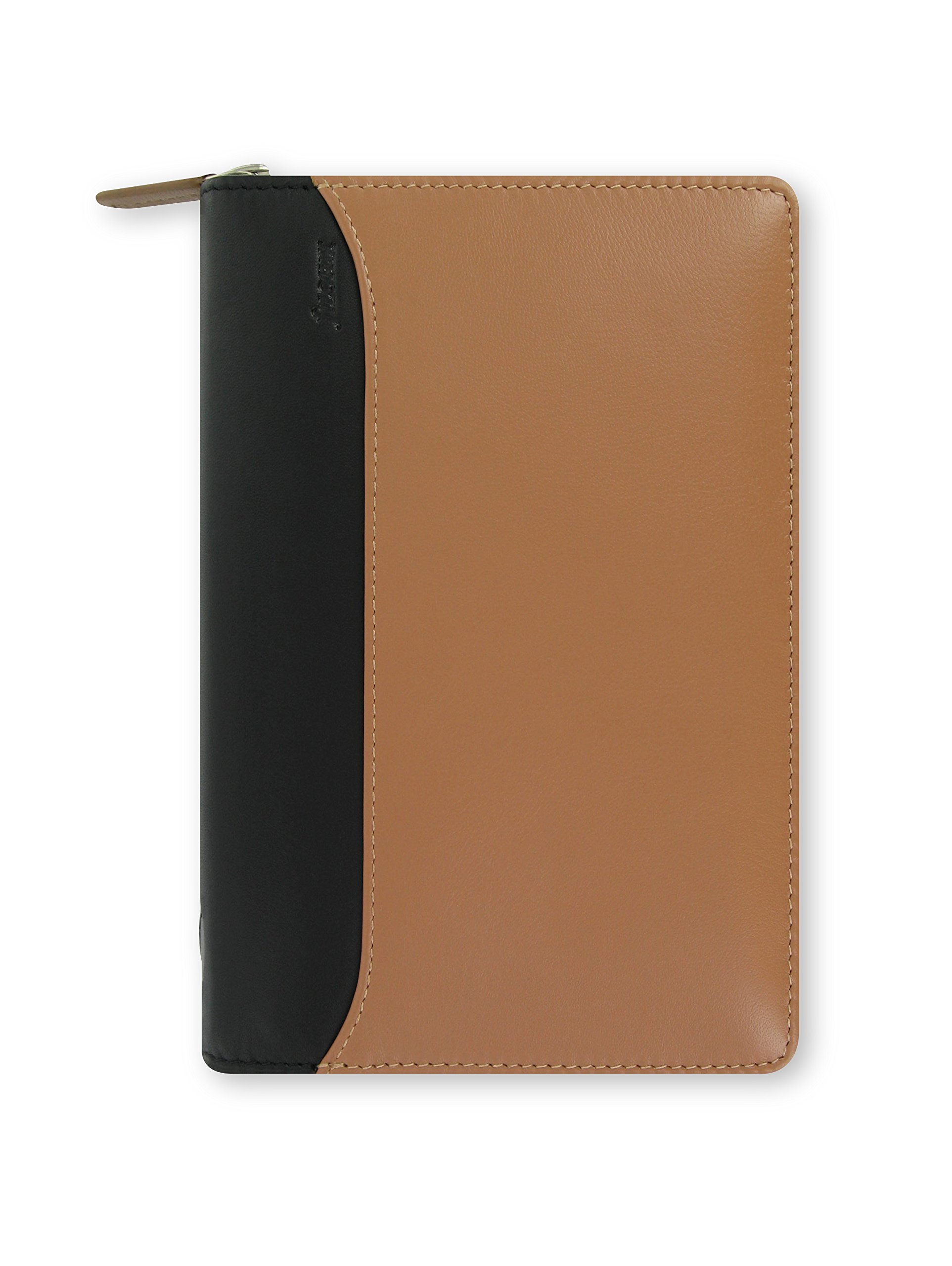 Filofax Personal Nappa Leather Zipped Organiser - Taupe/Black : Amazon ...