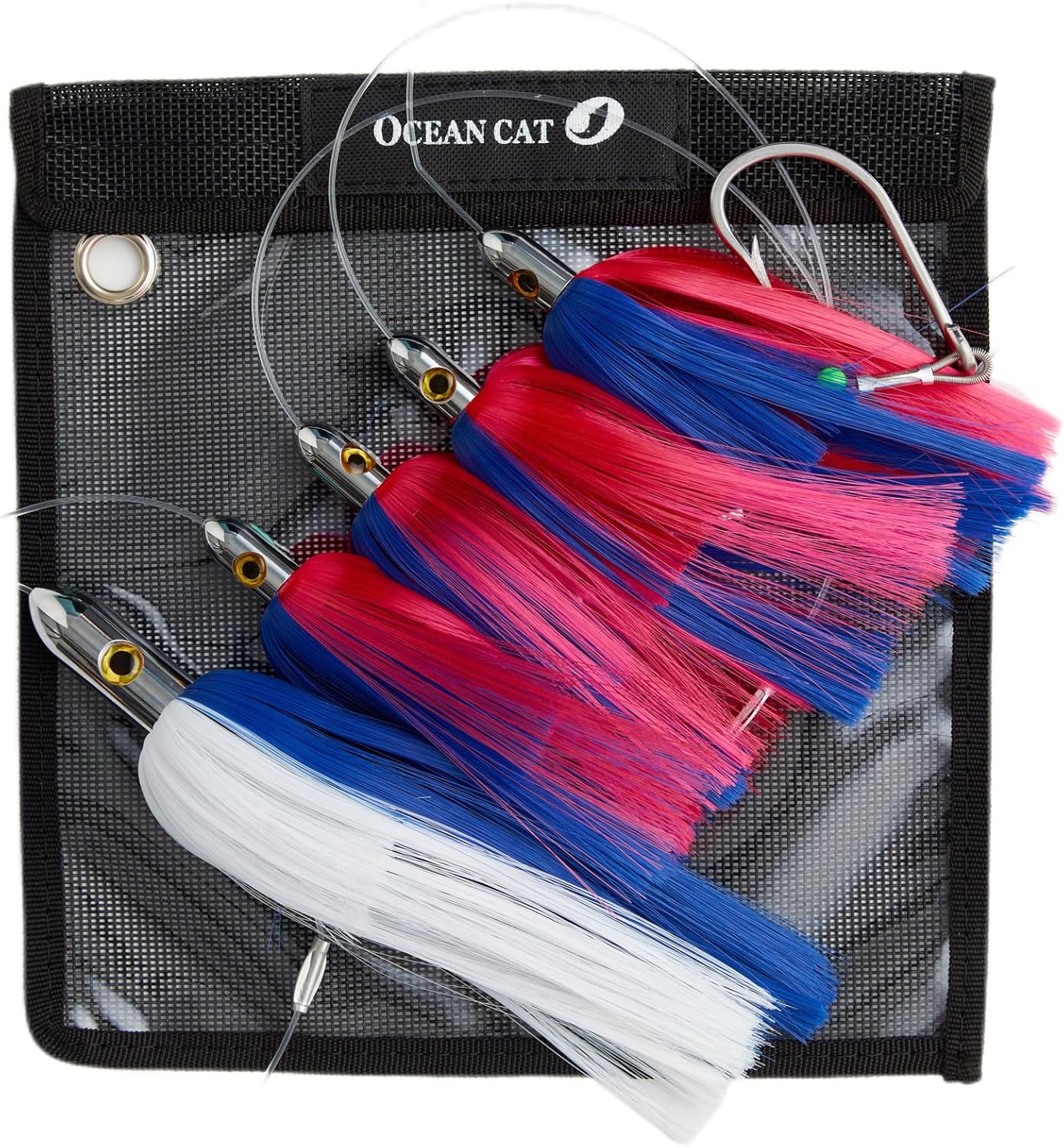 Amazon.com : OCEAN CAT 9 inches Ilander Marlin Chain Style Saltwater ...