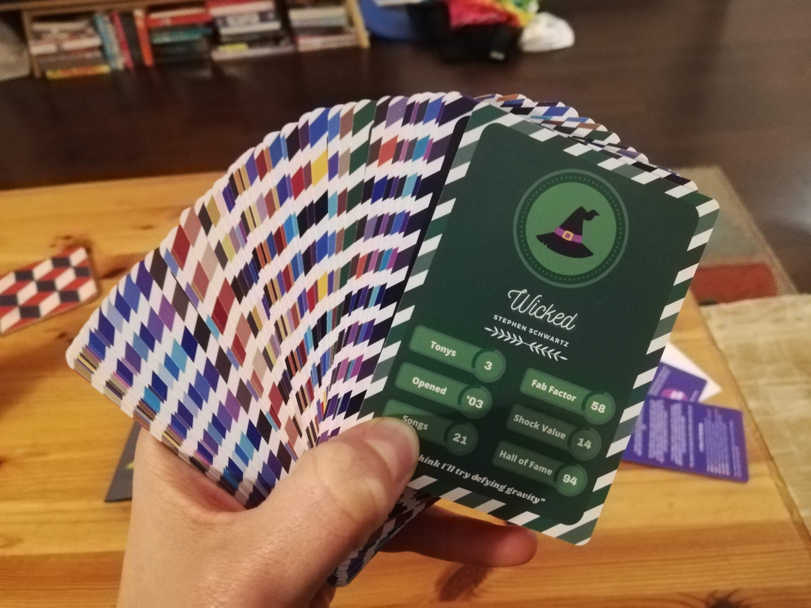 The Musical Theatre Card Game - Gift for Musical Theatre Fans ...