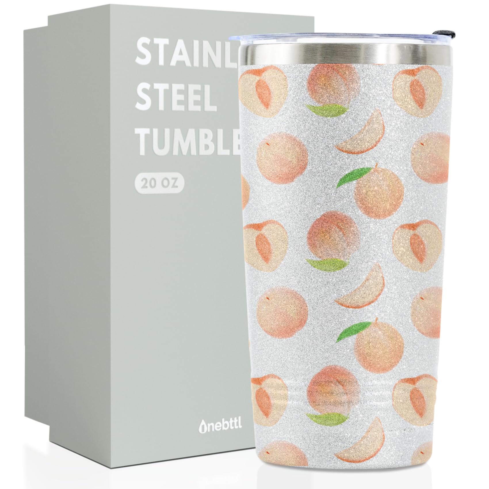 Amazon.com | Onebttl Peach Gifts for Women/Girls, Unique Design Peach ...