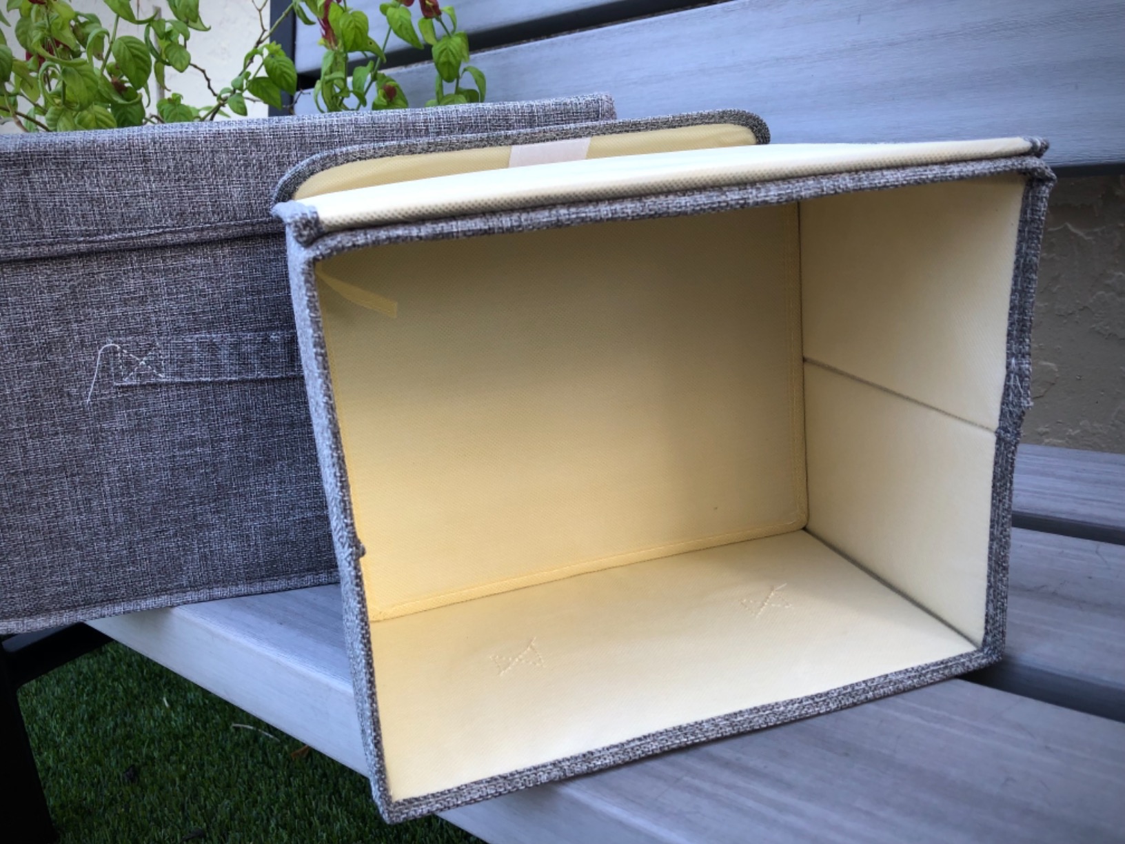 $5/mo - Finance foldable storage box 2 storage boxes，storage bins ...