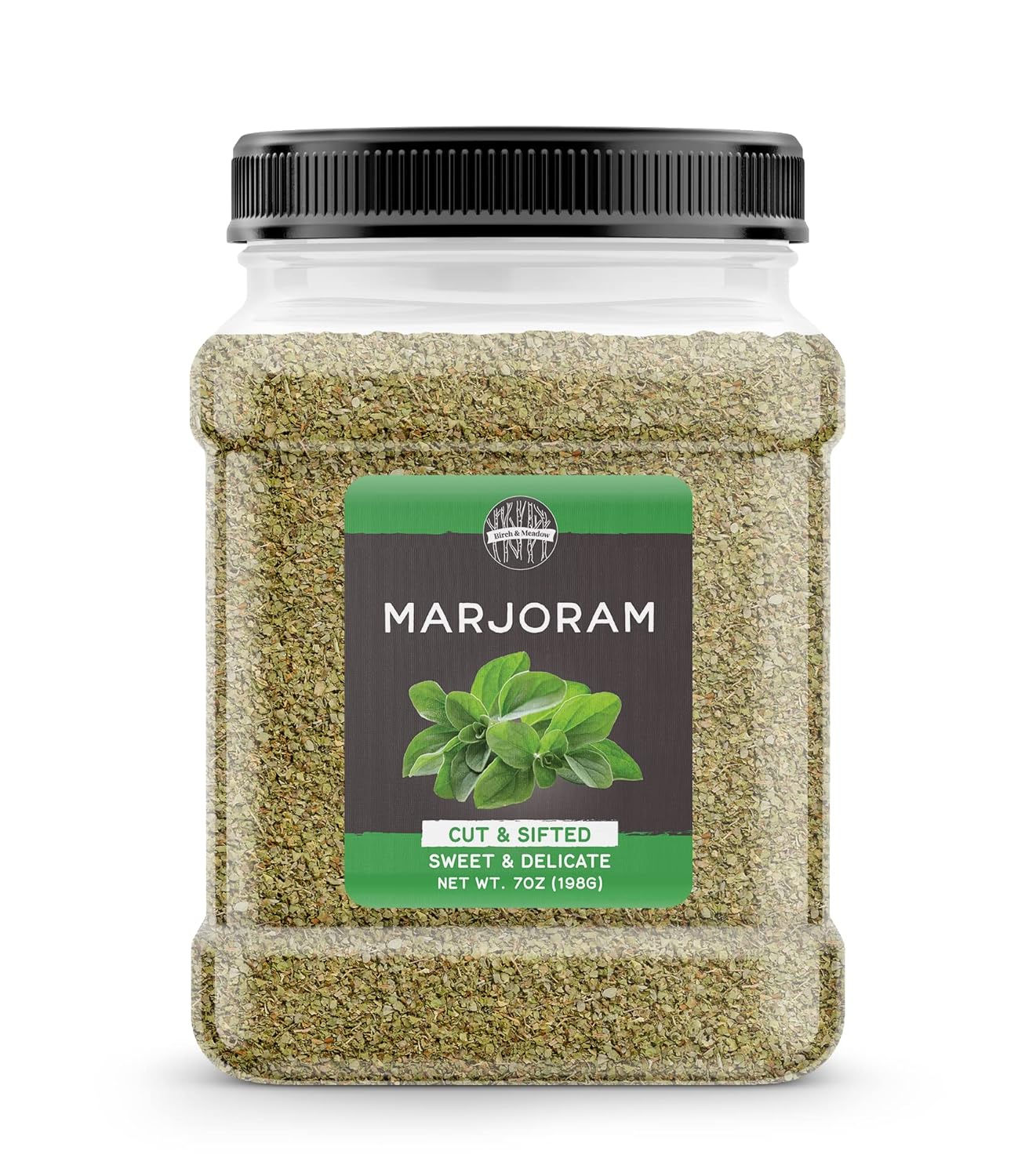Amazon.com : Birch & Meadow 7 oz of Marjoram Cut & Sifted, Warm ...