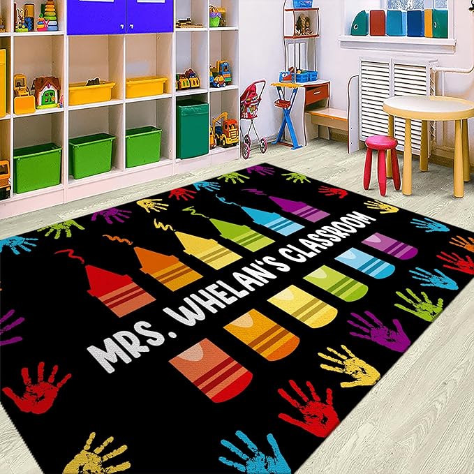 Amazon.com: CHILLGEN Classroom Rugs for Kids, Kids Carpet for Bedroom ...