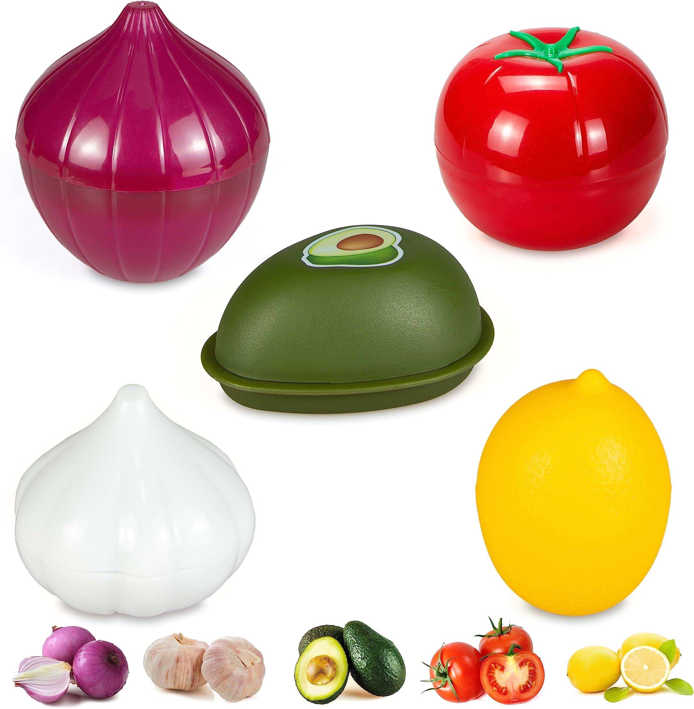 Amazon.com: Fruit and Vegetable Anti-Oxidation Storage Box, Fruit ...