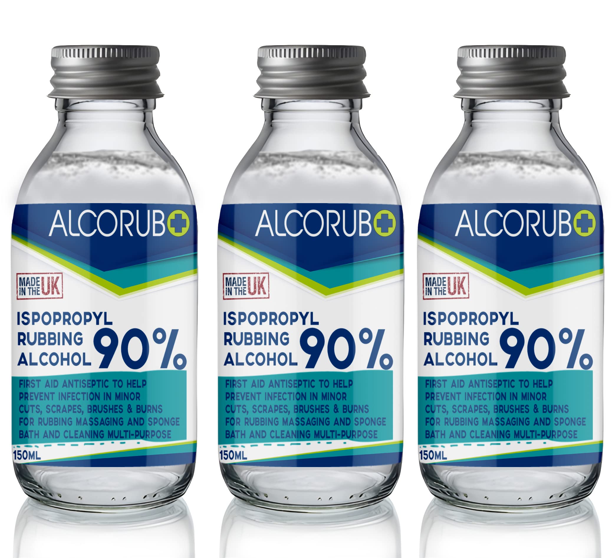 Buy 90% IPA Isopropyl Alcohol Pure Rubbing Alcohol Antiseptic ...