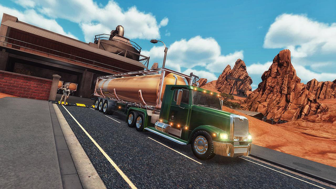 Offroad Truck Highway Construction Transport Simulation 3D Game - App ...
