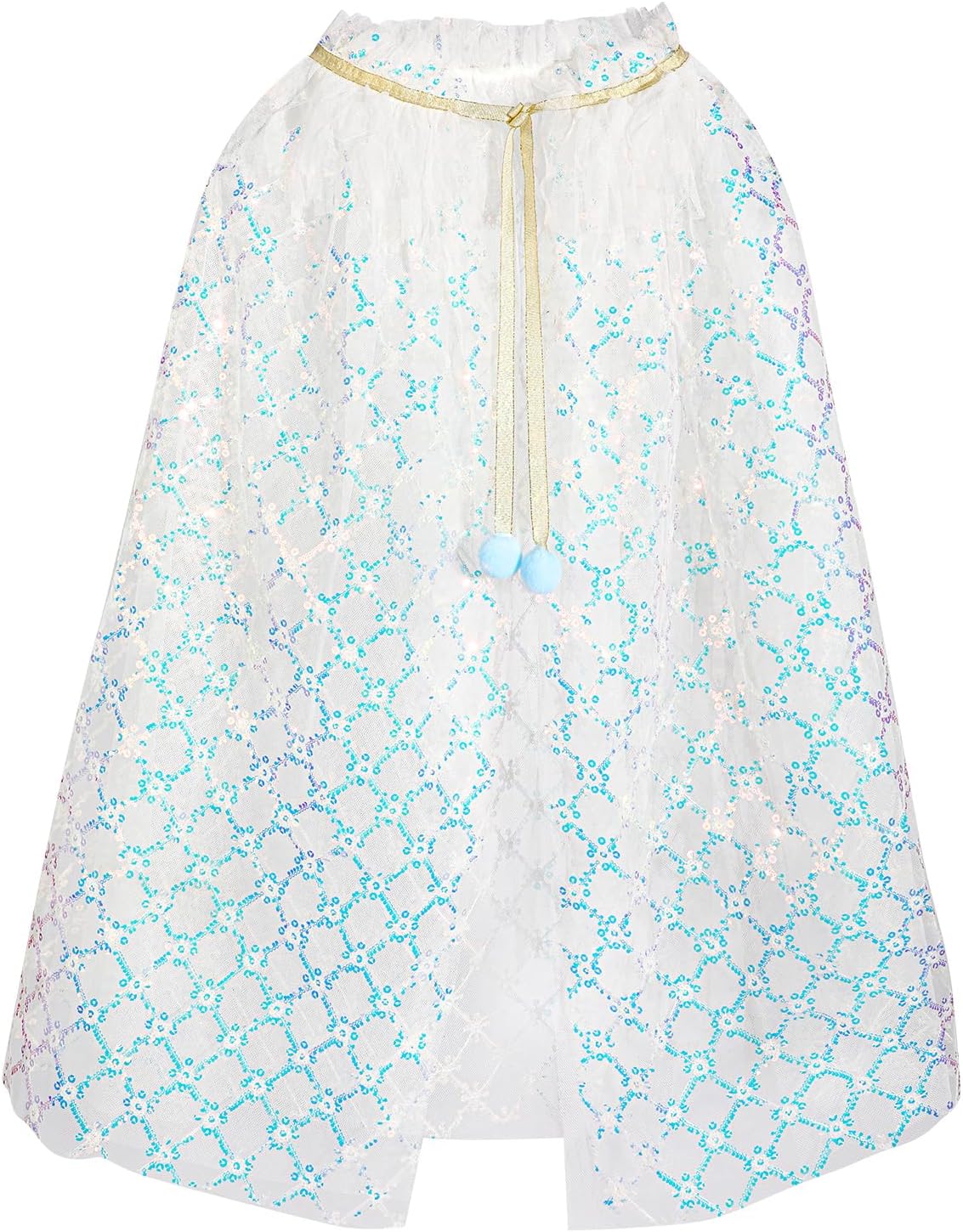 Amazon.com: XEPST Princess Cape Princess Cloak for Girls, Sparkling ...