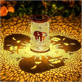 Amazon.com: Sloth Solar Lanterns Outdoor Waterproof Hanging Solar ...