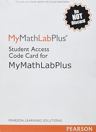 Mymathlab Plus - Standalone Access Kit: Na, Na: 9780558926809: Amazon ...